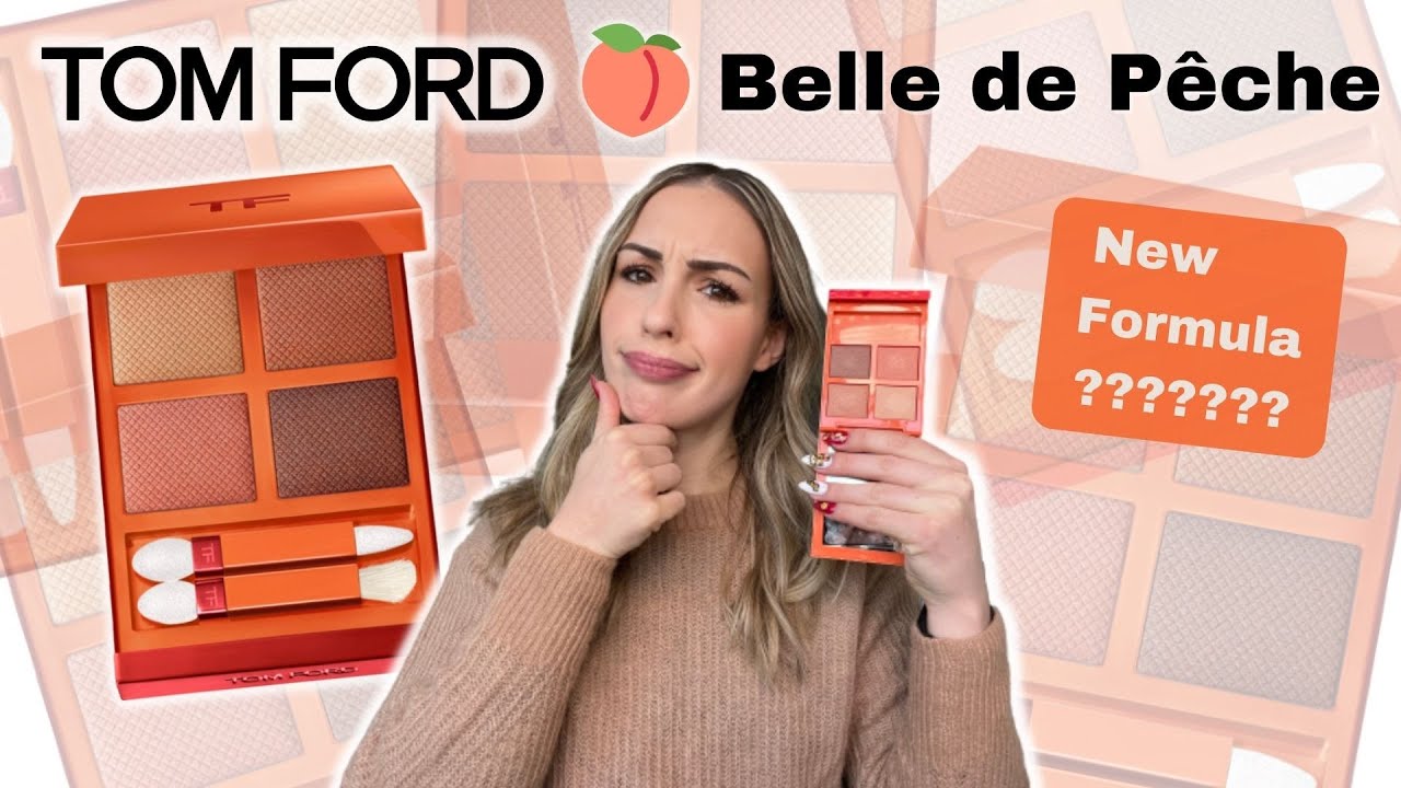 TOM FORD BELLE DE PECHE QUAD | new formula??? | REVIEW, SWATCHES ...