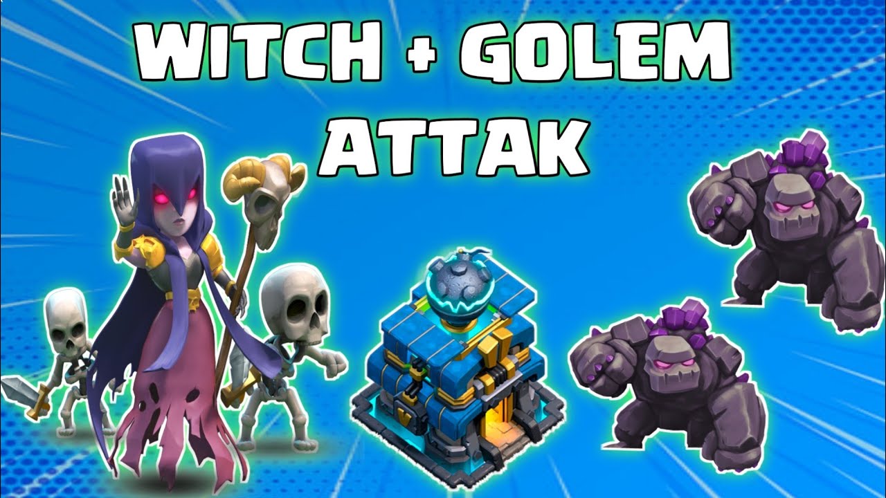 Witch & golem strategy - YouTube