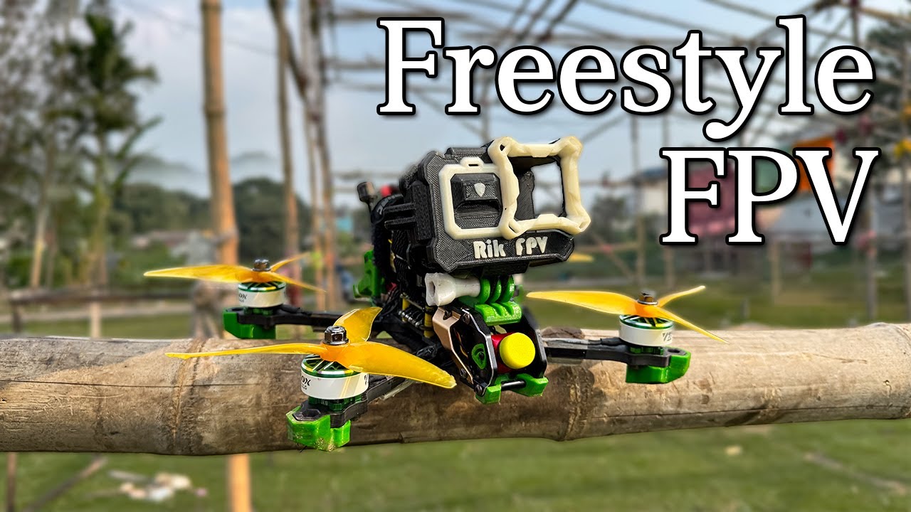 Freestyle with FPV on Sunday | FPV India | Hindi - YouTube