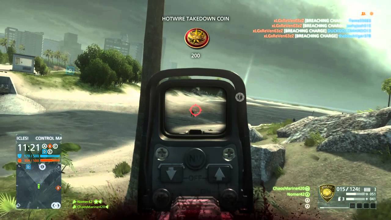 Battlefield™ Hardline: Drive by electricution - YouTube