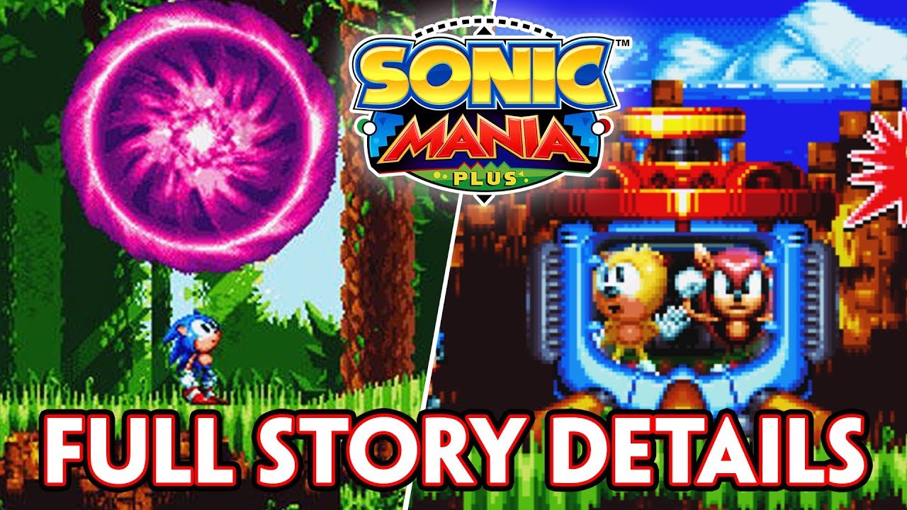 SONIC MANIA PLUS FULL STORY DETAILS IN ENCORE MODE & SPECULATION - YouTube