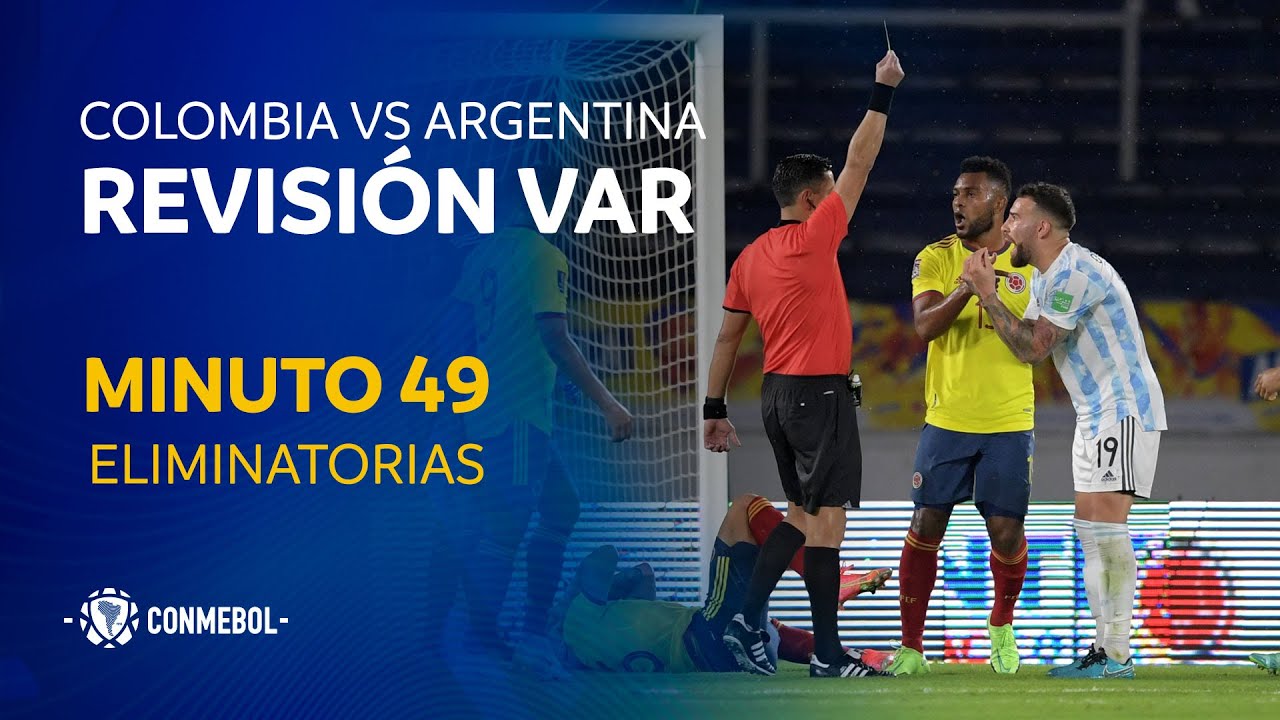 Eliminatorias | Revisión VAR | Colombia vs Argentina | Minuto 49 - YouTube