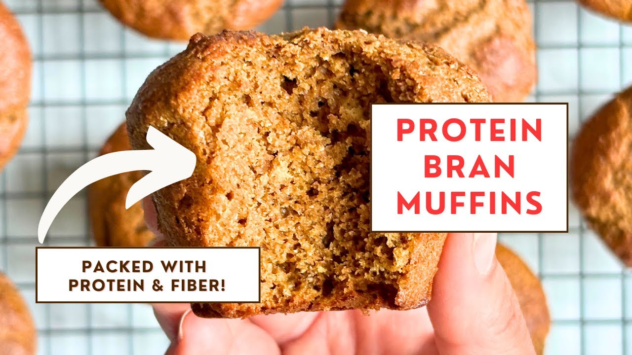Easy Protein Bran Muffins You’ll Want Every Morning! - YouTube