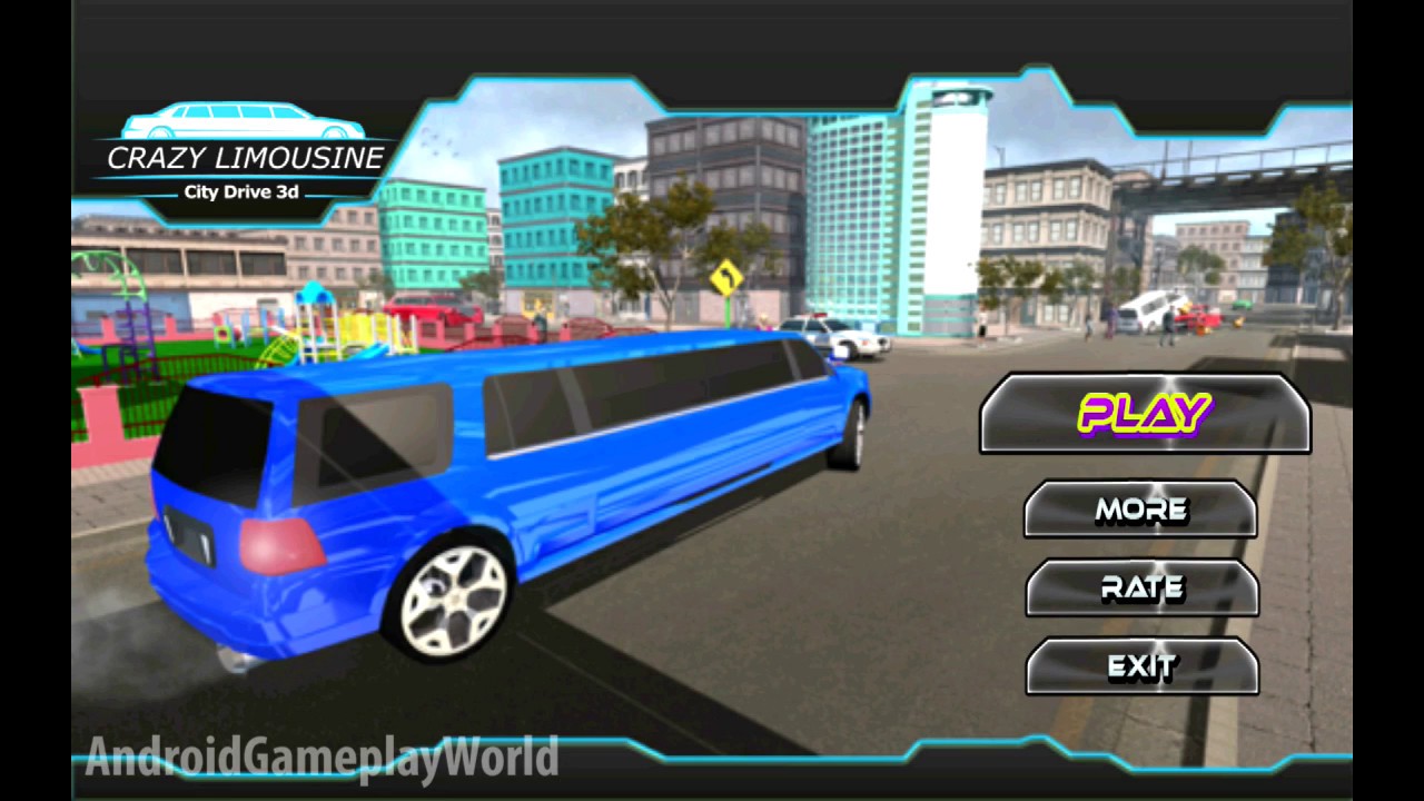 Crazy Limousine City Driver 3D Android Gameplay - YouTube