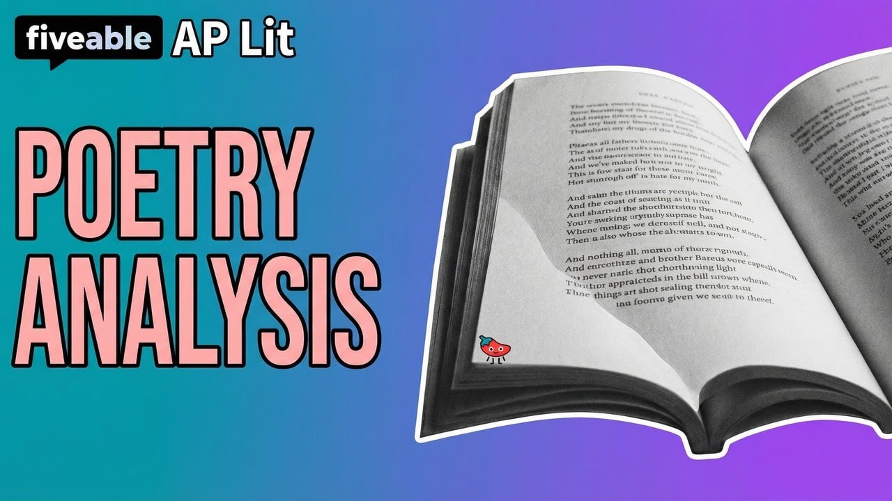 AP English Literature CRAM – Poetry Analysis & FRQs - YouTube
