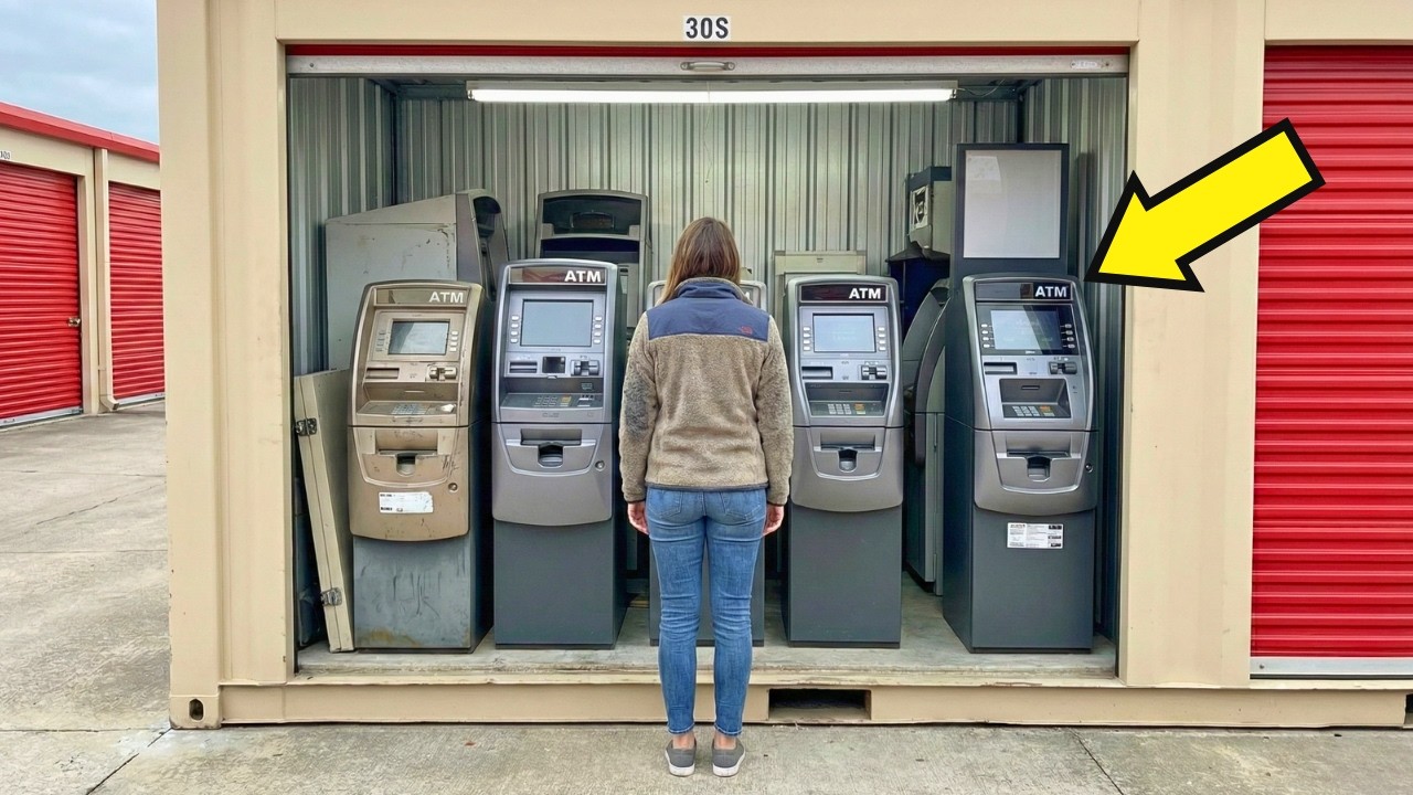 Single Mom Buys Storage Unit Full of Abandoned ATMs… The Story Behind ...