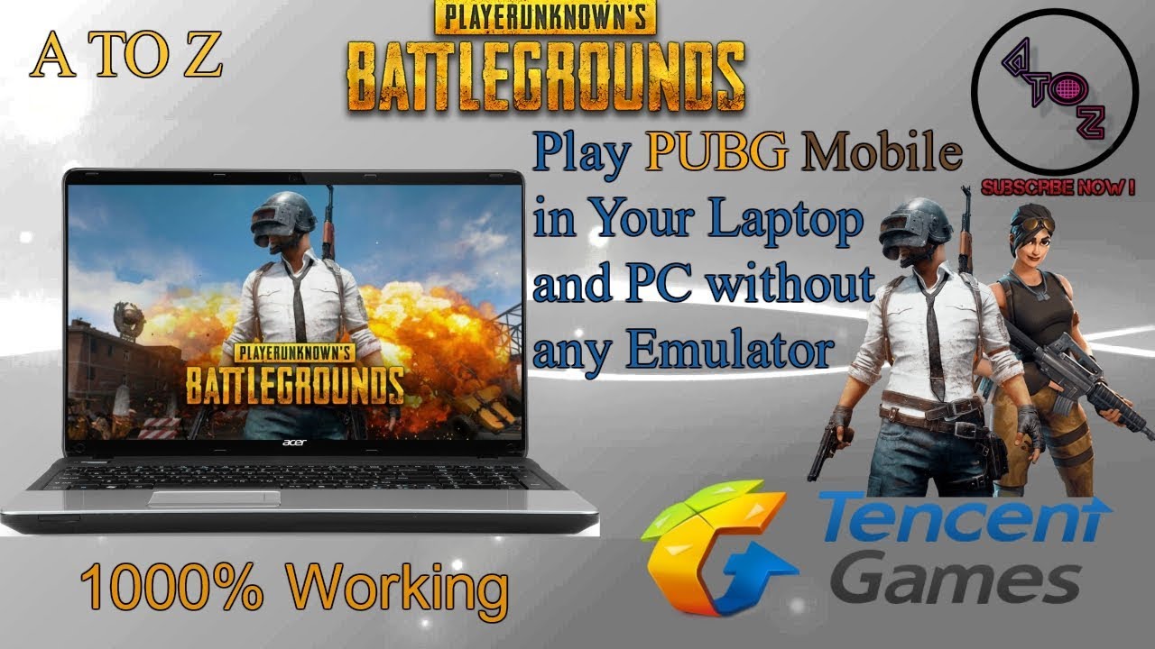 How to Play PUBG MOBILE on Tencent gaming Emulator On Your PC / Laptop ...