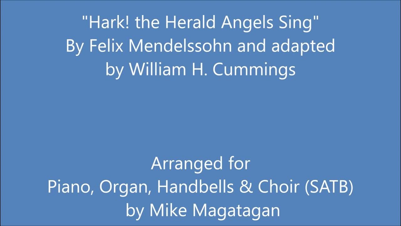 "Hark! the Herald Angels Sing" Ensemble for Piano, Organ, English ...