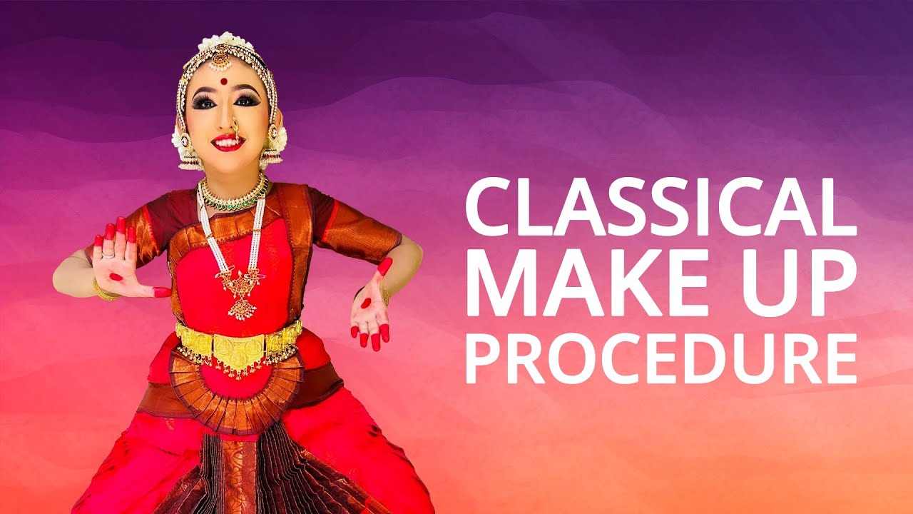 Bharatanatyam Makeup | Stepwise Makeup Procedure - YouTube