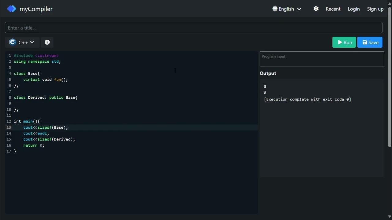 C++ virtual table virtual pointer #cpp #virtual_pointer #vtbl#vptr # ...