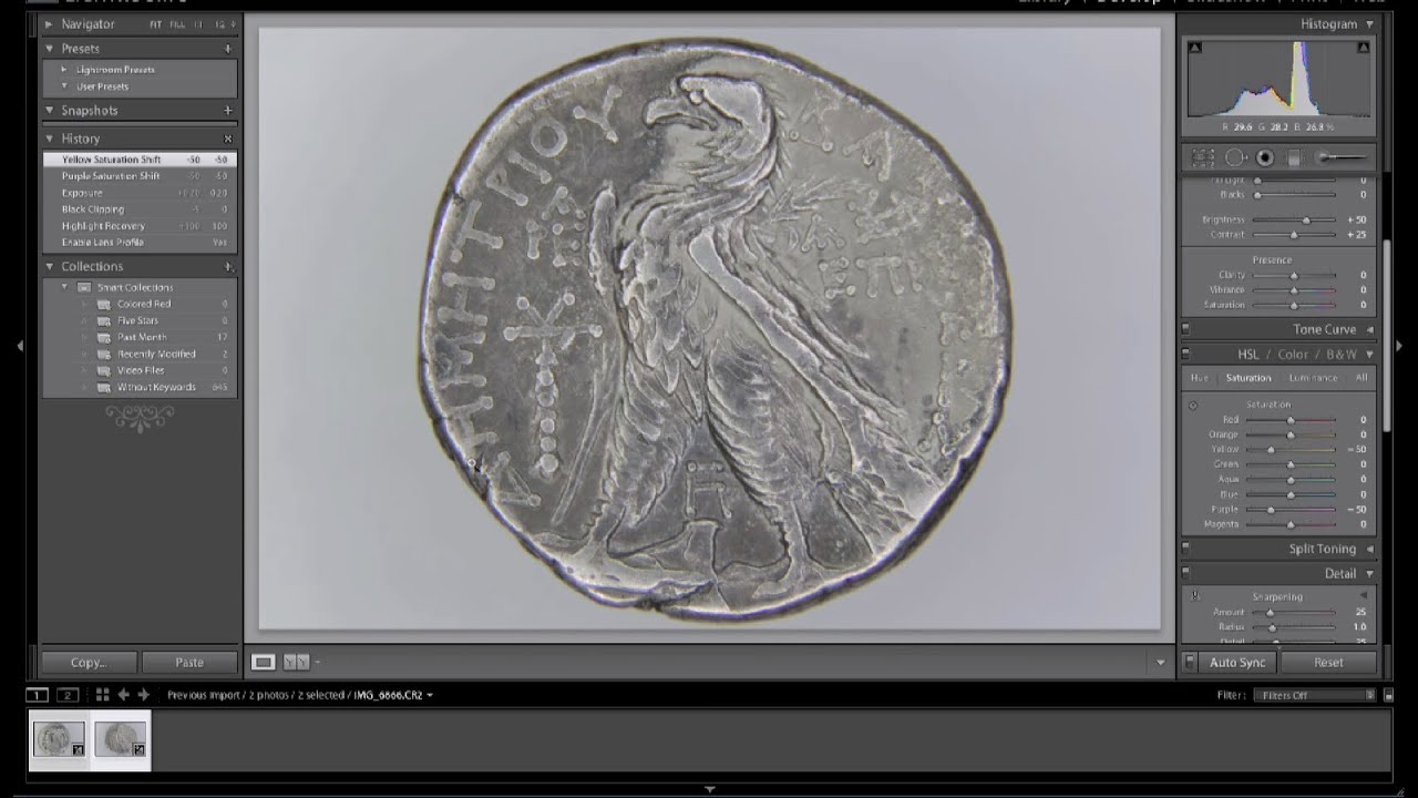 How To Photograph Ancient Coins - YouTube