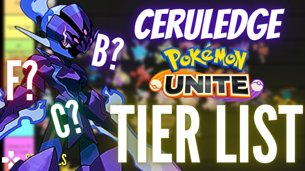 NEW Season 20 Ceruledge Pokemon Unite Tier List - YouTube