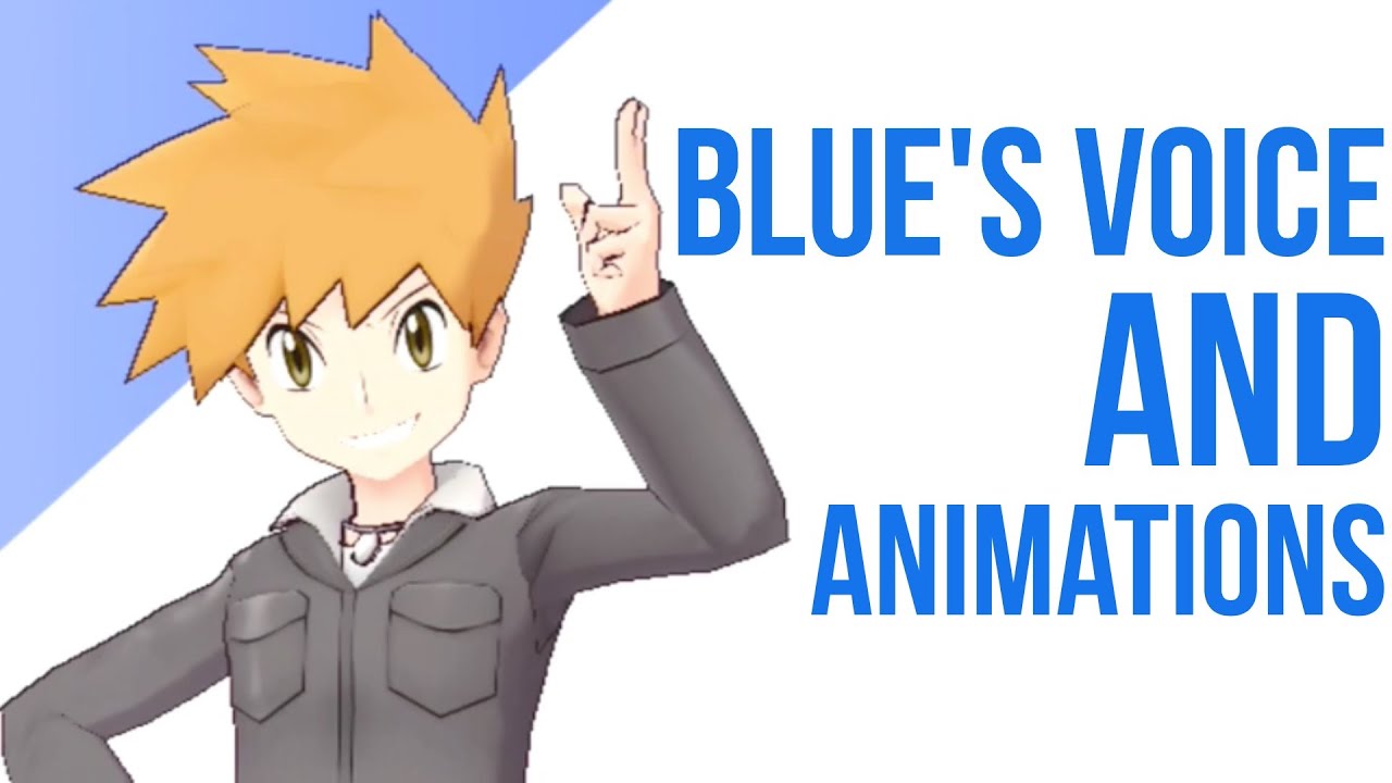 ALL Blue's VOICE, POSES AND ANIMATIONS [REQUESTED] | Pokemon Masters ...