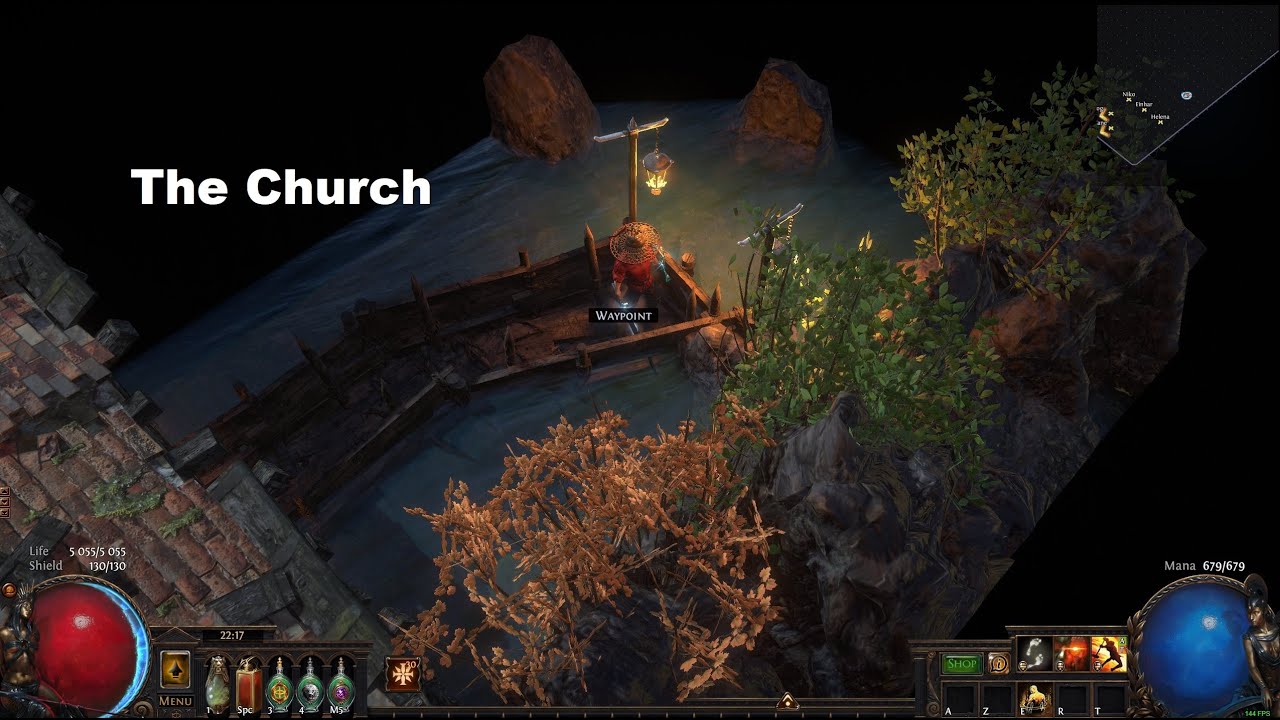 POE Hideout - The Church - YouTube