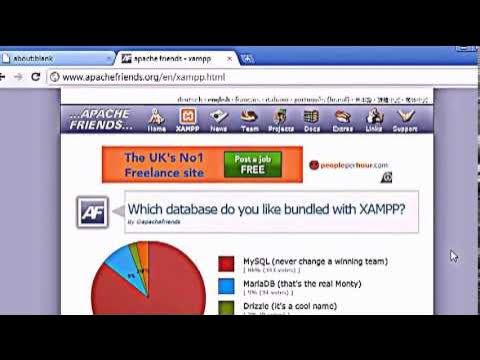 Beginner PHP Tutorial 2 Installing XAMPP Part 1 - YouTube