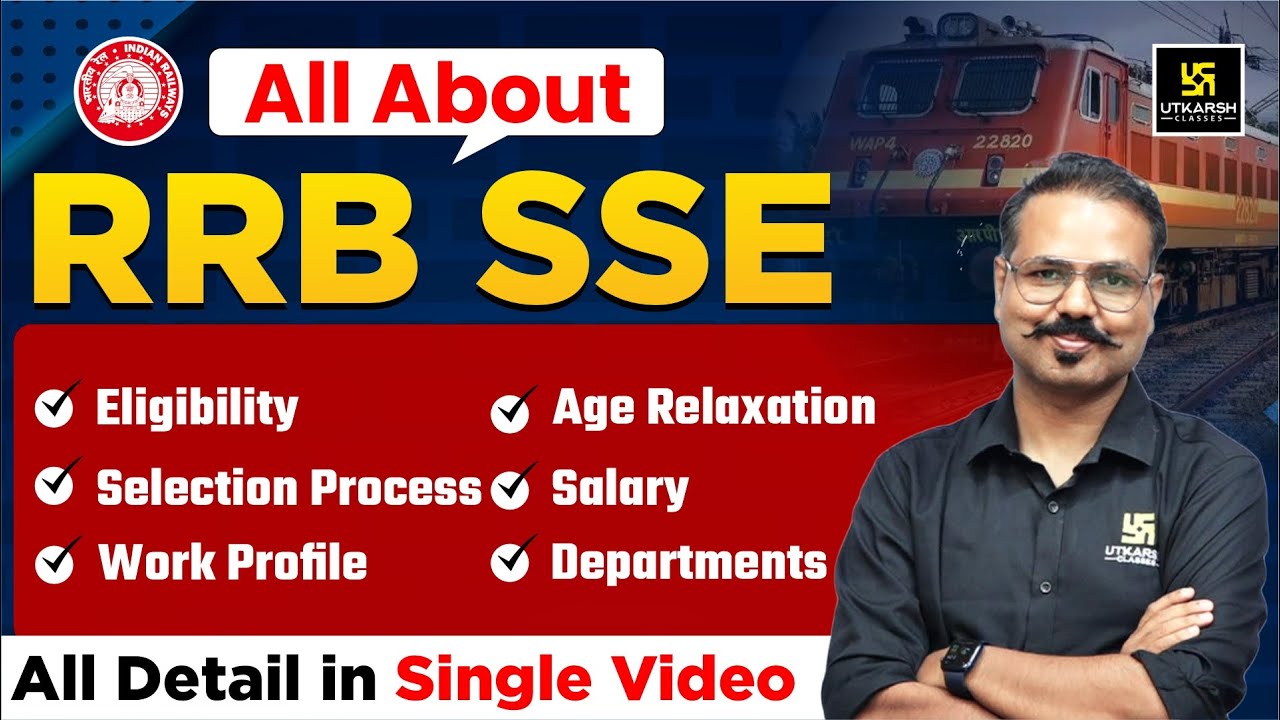 RRB SSE | Complete Information in Single Video | Eligibility/Syllabus ...