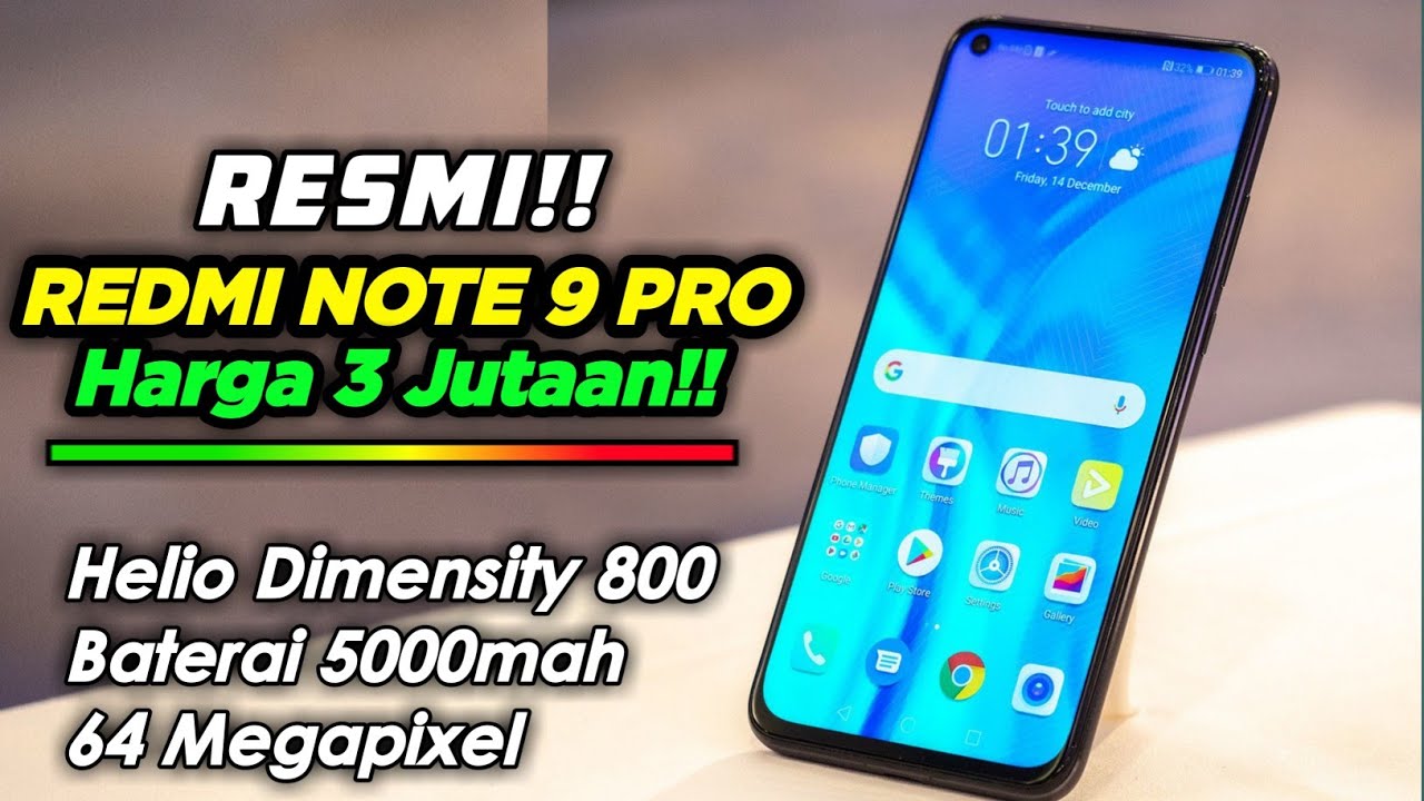RESMI..!! | REDMI NOTE 9 PRO AKAN DIRILIS RESMI DI INDONESIA , HARGA ...