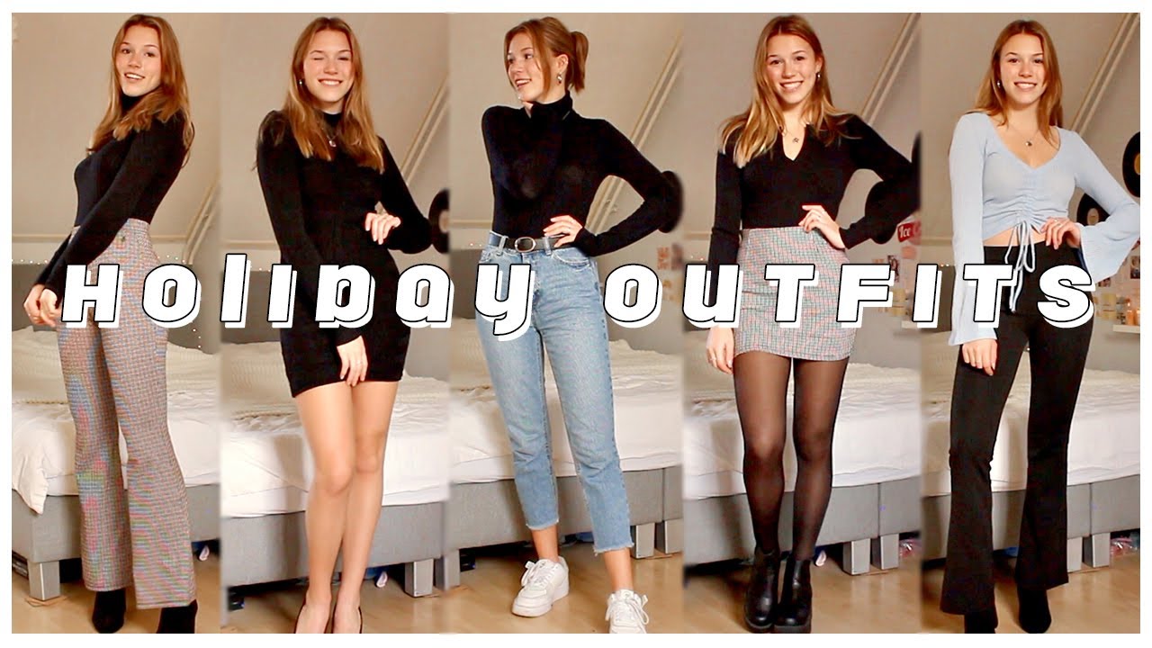 20+ holiday outfits 2020 *LAST MINUTE christmas outfits / lookbook ...