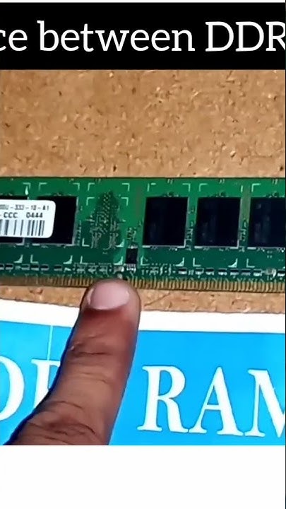 Difference between DDR 2 and DDR part 45 #shorts #masterinfotech #shortsvideo - YouTube