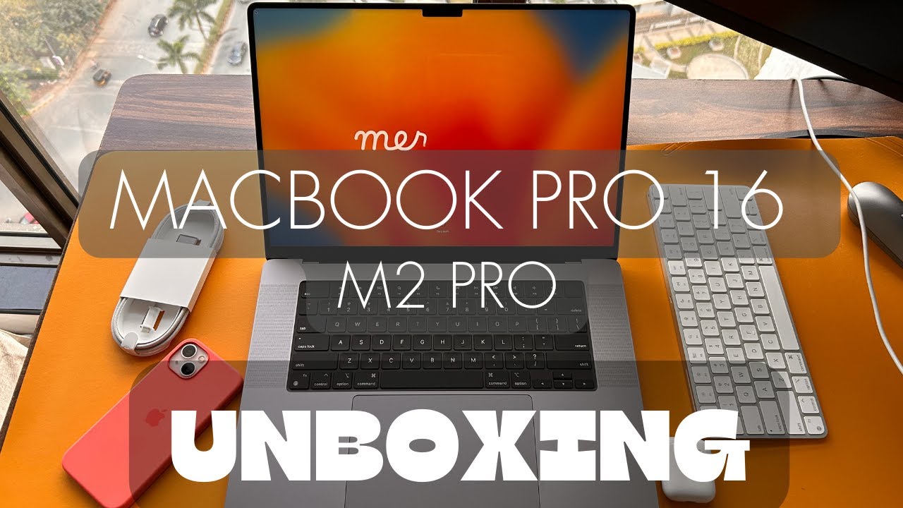 Macbook Pro 16 M2 Pro Unboxing - YouTube