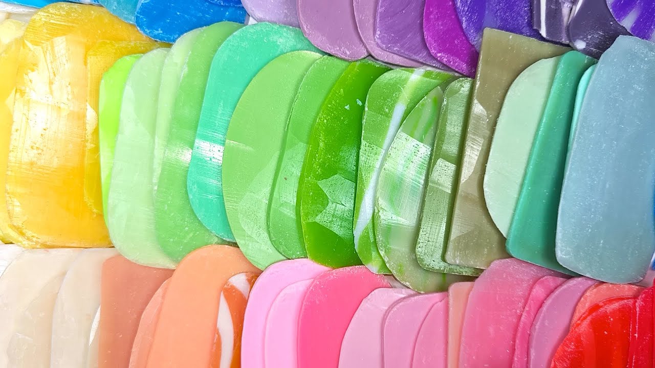 ASMR Soap. Breaking soap plates. Soap crushing ️ Relaxing video - YouTube