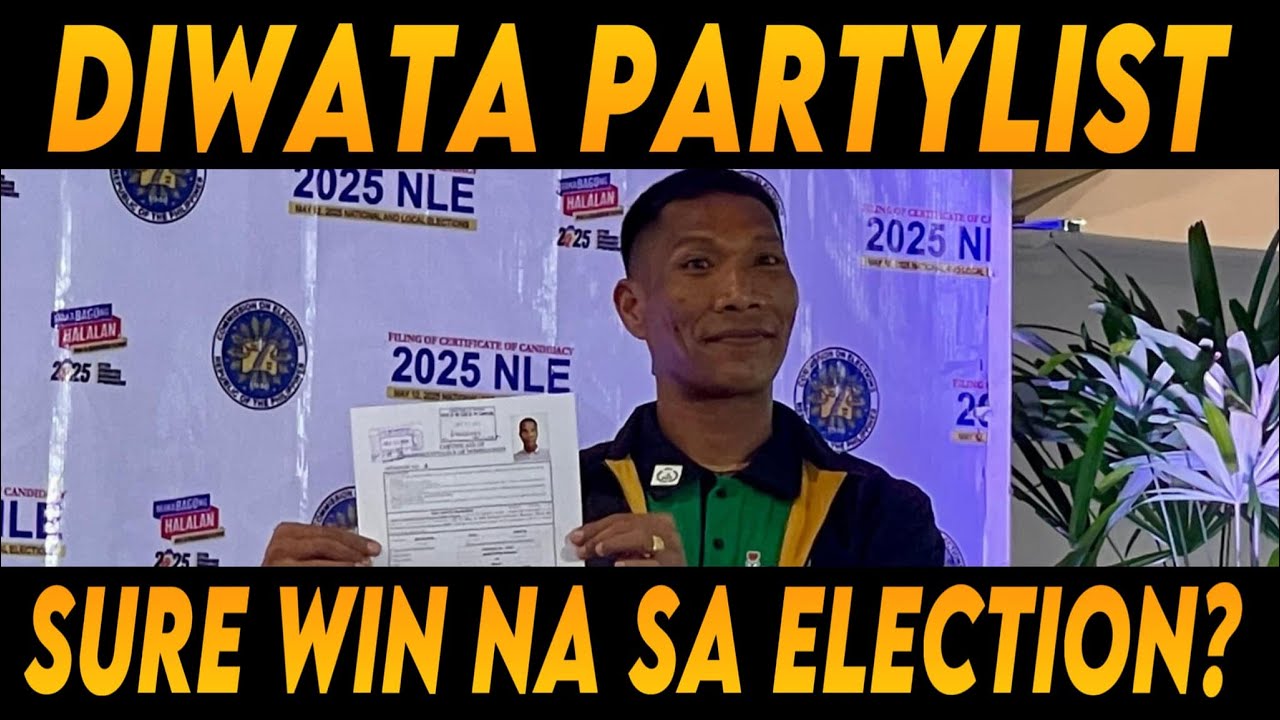DIWATA PARTYLIST NUMBER 1 SA ELECTION? SAPAT BA NA SIKAT LANG PARA ...