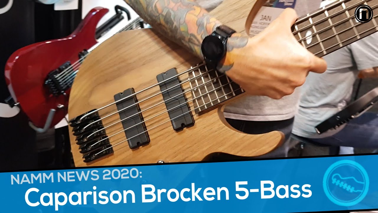 NAMM News 2020: Caparison Brocken 5-Bass - YouTube