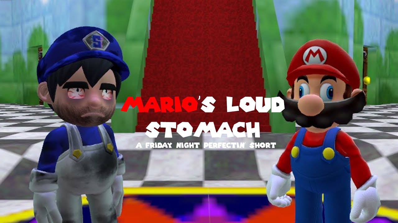 Mario's Loud Stomach [A Friday Night Perfectin' Short] - YouTube