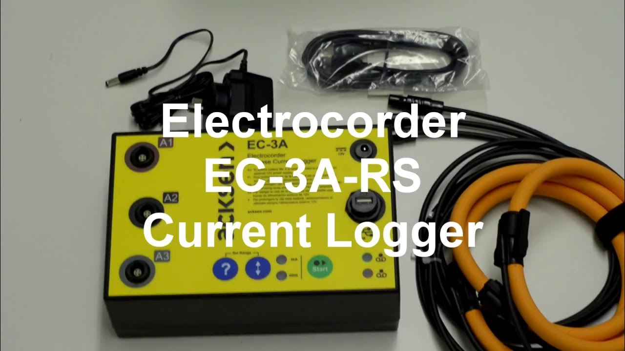 EC-3A-RS 400A/3kA Current Logger Overview - YouTube