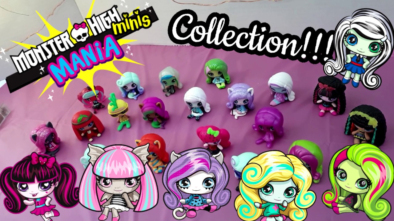 Monster High Mini's Collection! - YouTube
