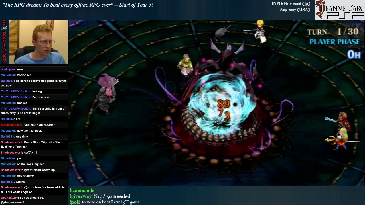 Jeanne D'arc: PSP Tactical RPG Final Boss - YouTube