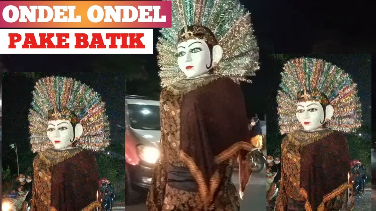 Ondel Ondel Betawi Pake Baju Batik #ondel #ondelondel #ondelondelbetawi ...