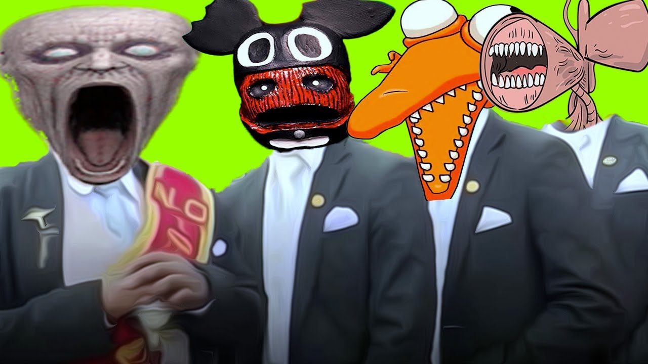 SCP 096 & Cartoon Mouse & Rainbow Friends & Siren Head - Speedy Coffin ...