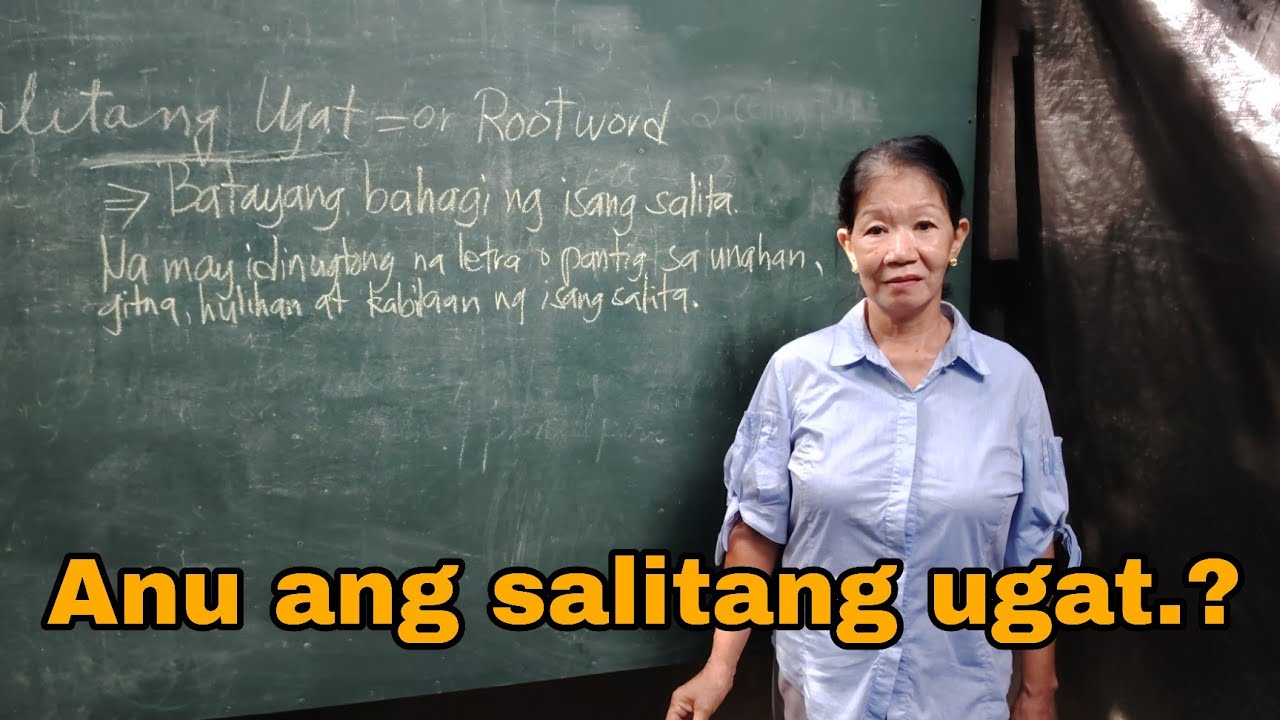 Okey class anu ang salitang ugat? - YouTube