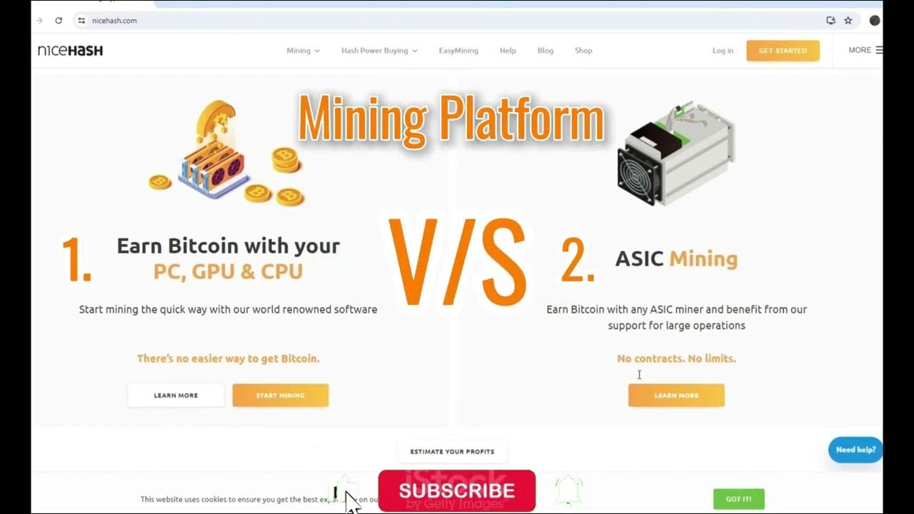 NiceHash | Crypto Mining Platform | GPU VS ASIC | Miners (BTC Mine ...