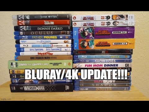 Blu-Ray/4K collection update!!! - YouTube