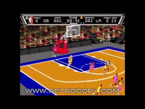 NBA Action '94 (Sega Genesis / Mega Drive) Intro - YouTube