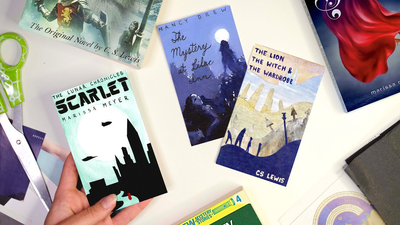 redesigning the covers of my favorite books!! - YouTube