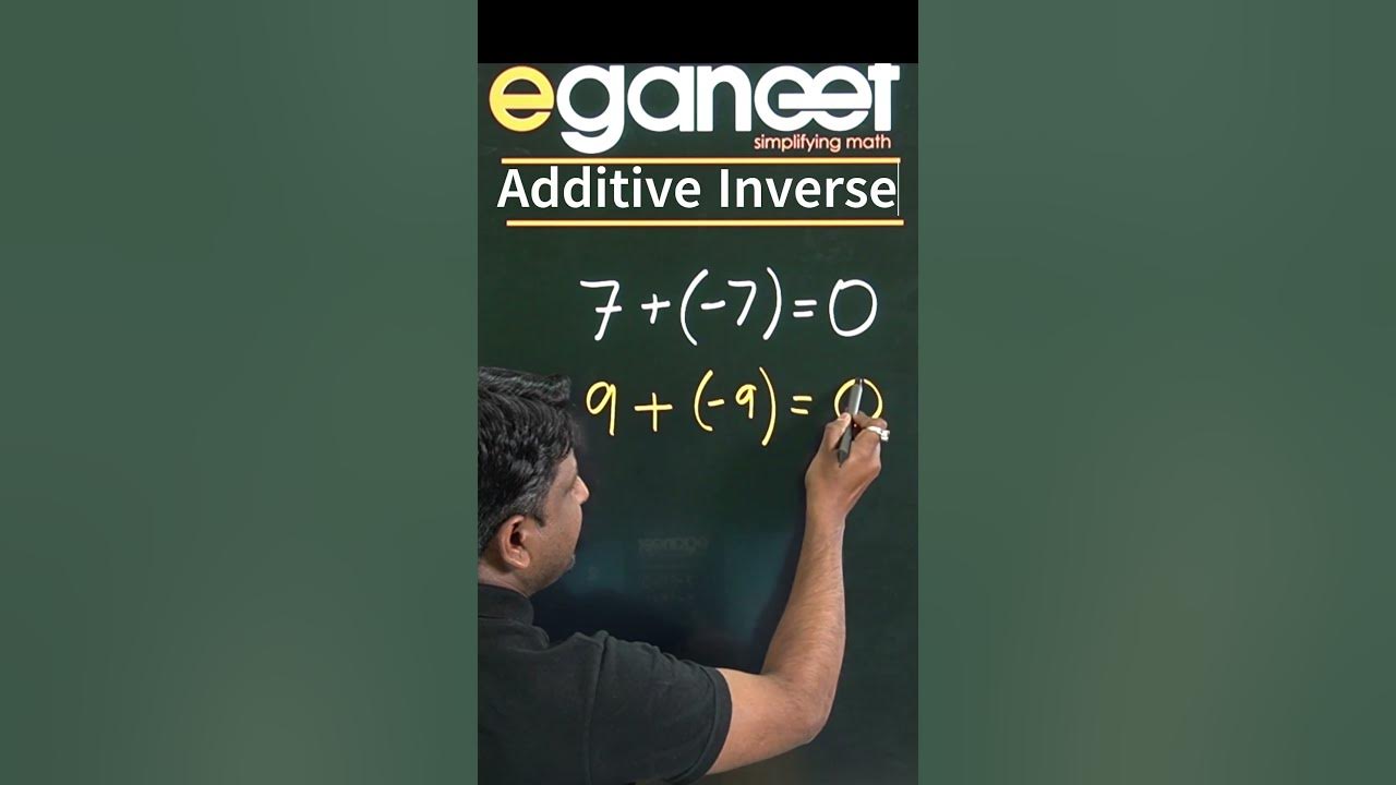 Additive Inverse - YouTube