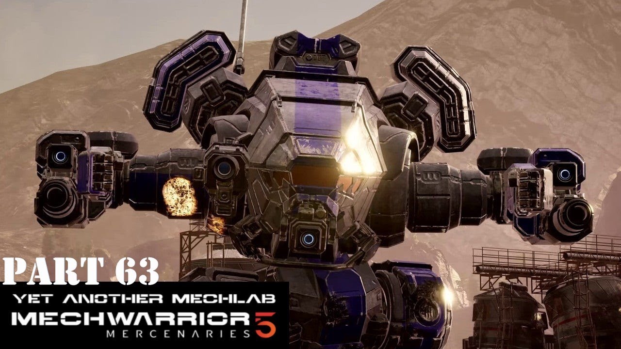 MechWarrior 5: Yet Another Mech Lab - Modded Campaign - Part 63 - Quad Mech Sighted - YouTube