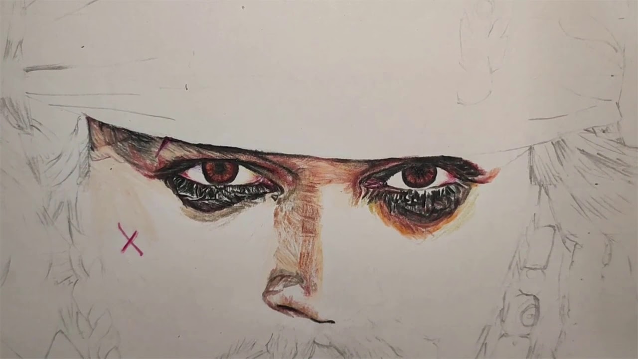 How to draw Pencil Sketch of Johnny Deep | Art Academy - YouTube