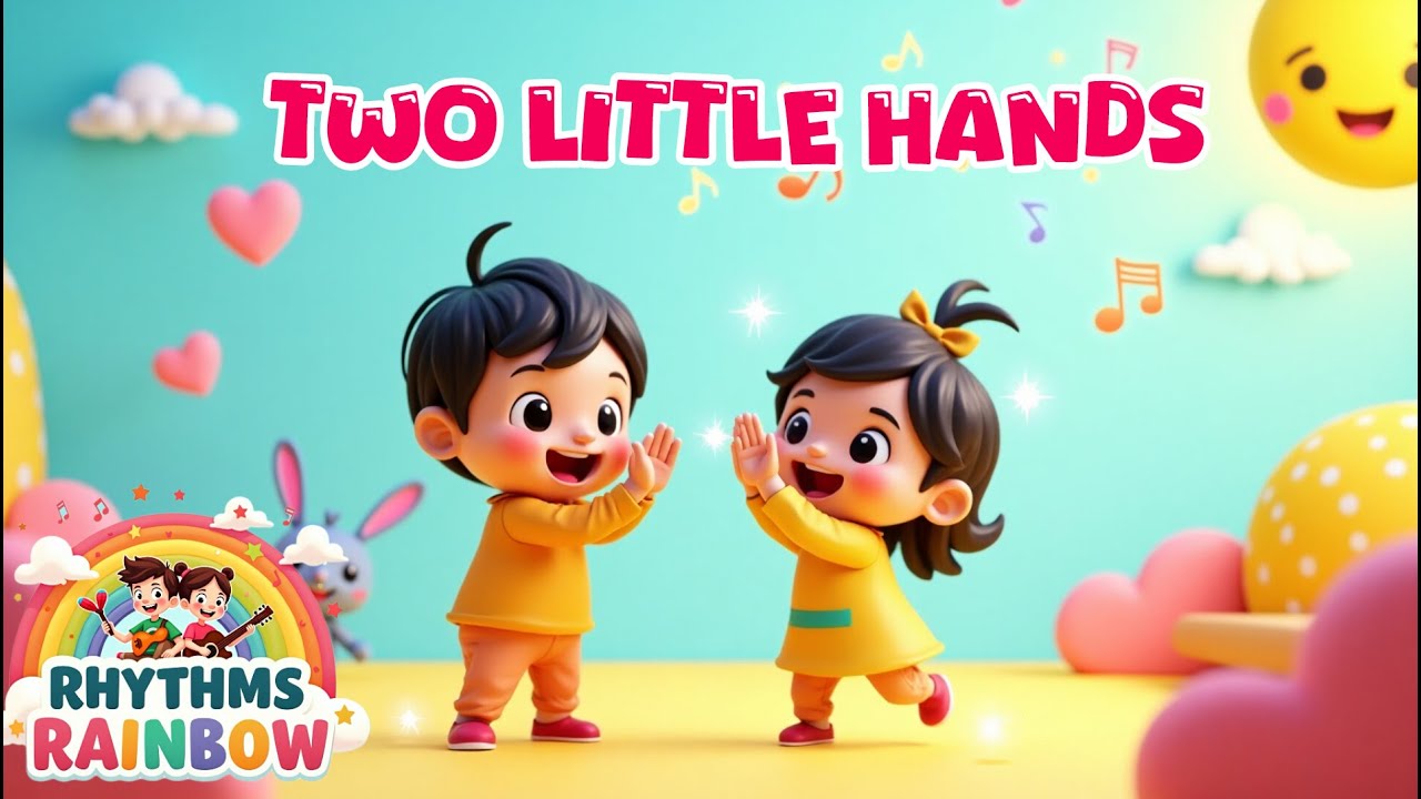 Two Little Hands | A Movement Poem for Kids | Rhythms Rainbow - YouTube