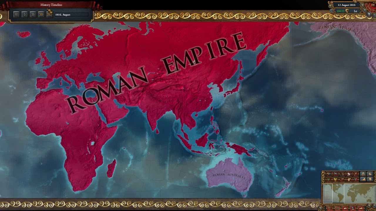 EU4 - Timelapse - 3rd Rome as Naples WC - YouTube