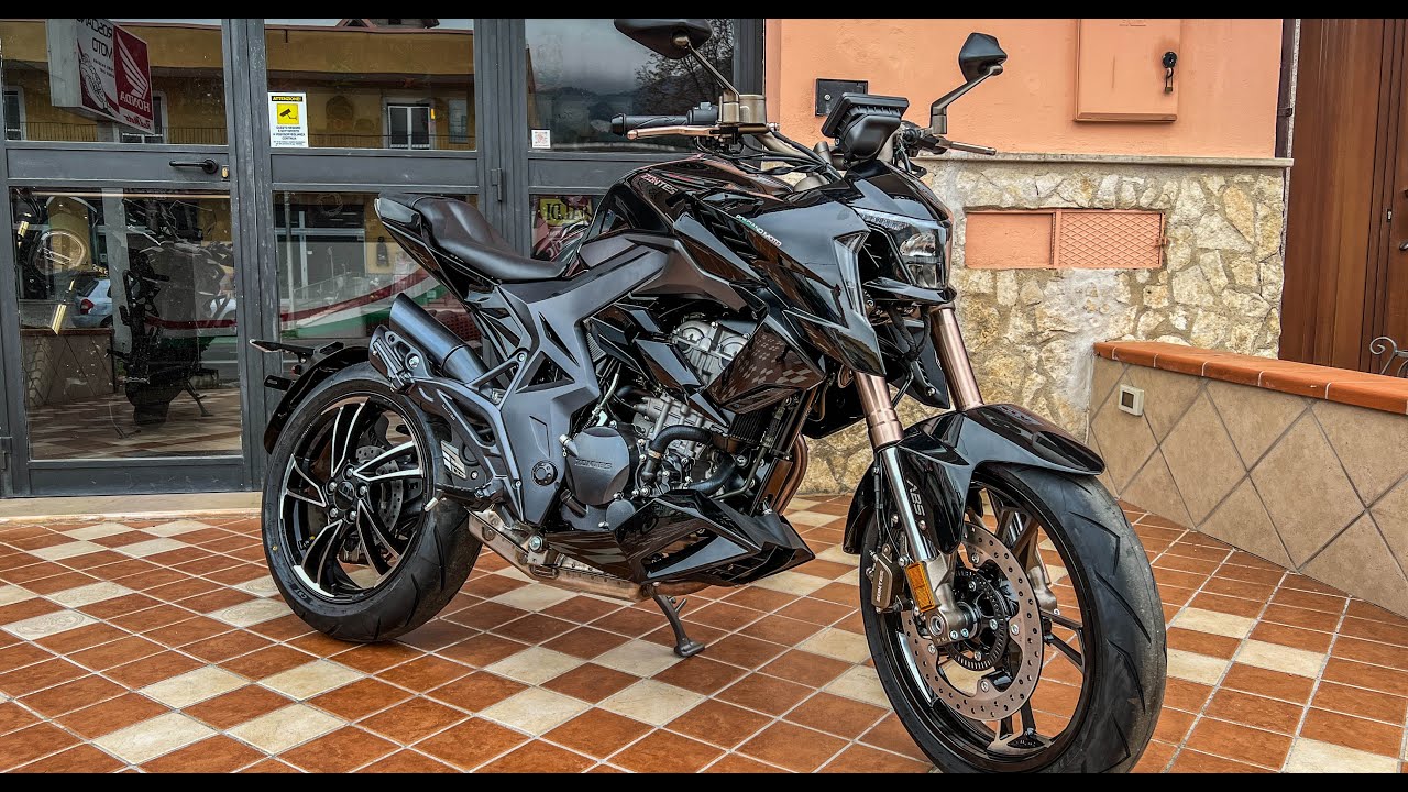 Zontes 310 R Naked - Rosciano Moto - YouTube