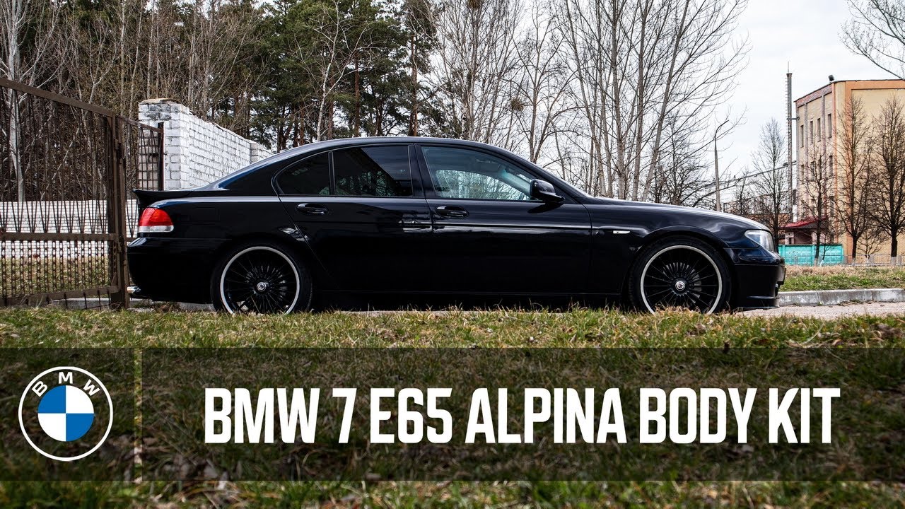 BMW 7 (E65) 745i Alpina Body Kit - YouTube