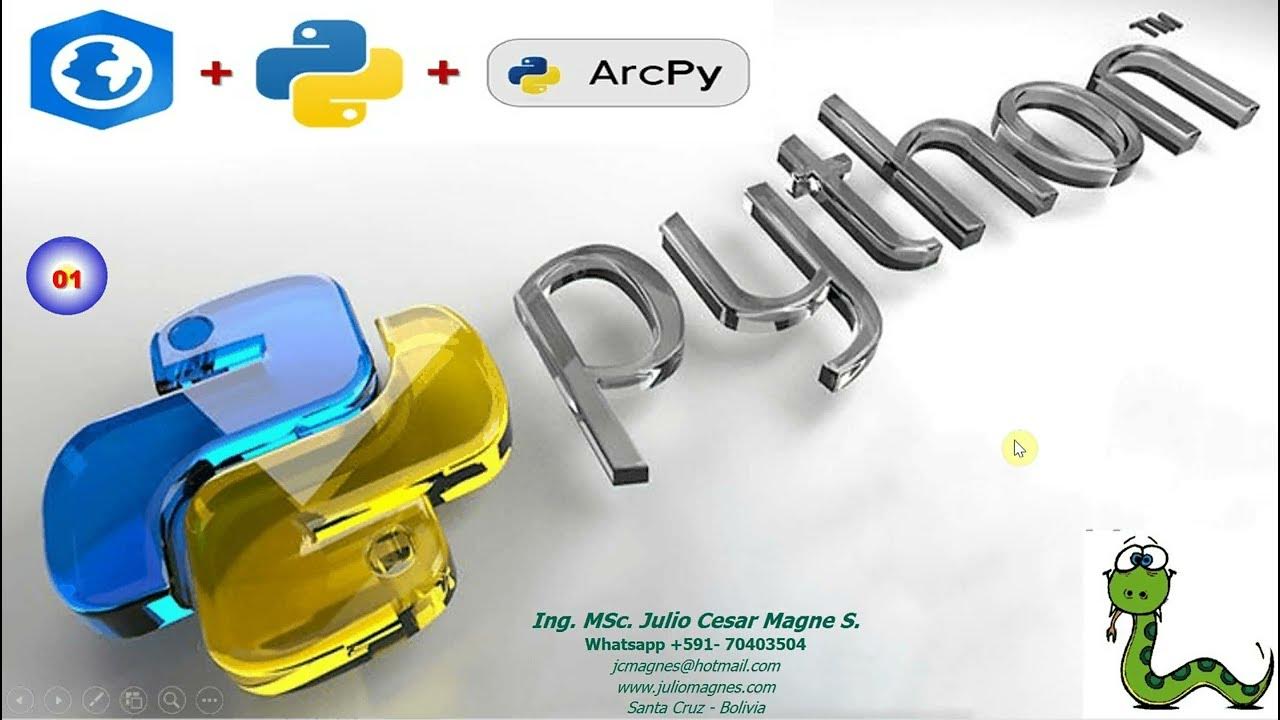 01 Programación Python en ArcGis Pro - ARCPY - YouTube