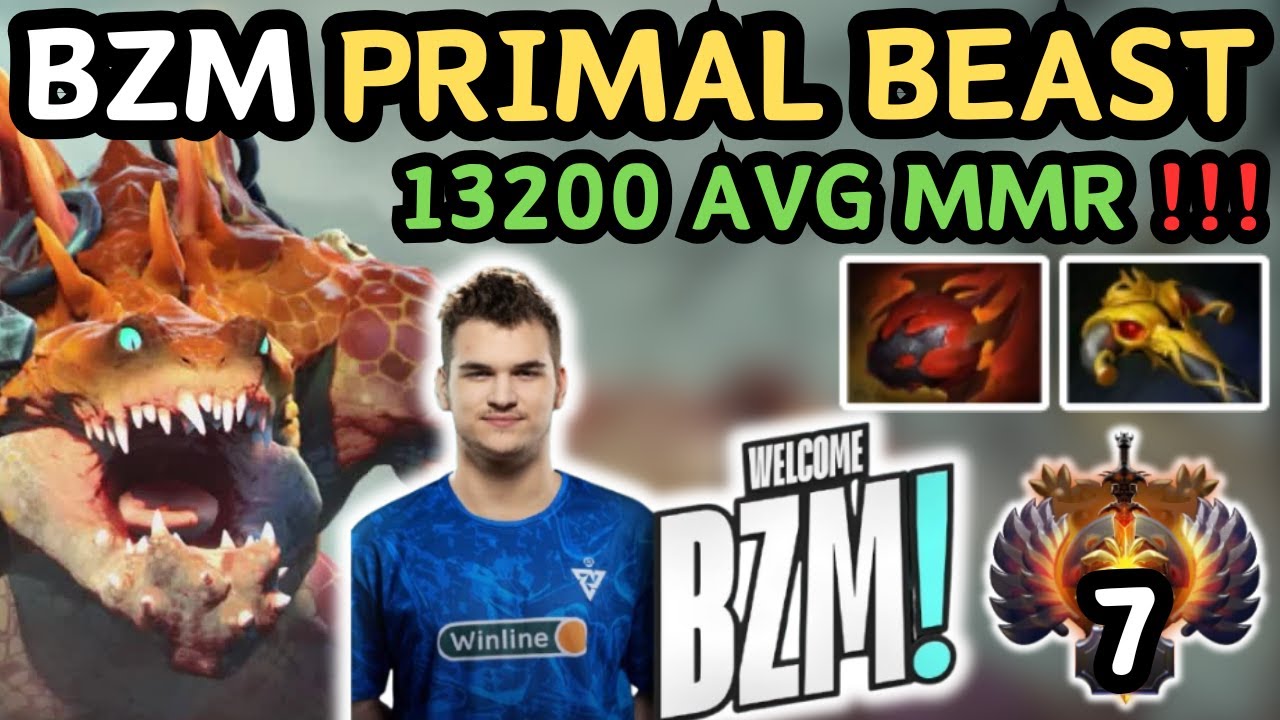 🔥 Bzm PRIMAL BEAST Midlane Gameplay 7.37e 🔥 IMMORTAL 7 Insane Fight By ...