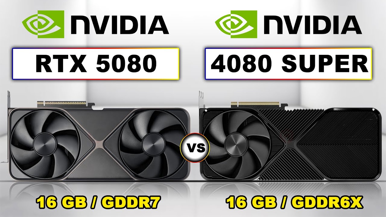 NVIDIA GeForce RTX 5080 vs RTX 4080 super GPU Full specs Comparison ...