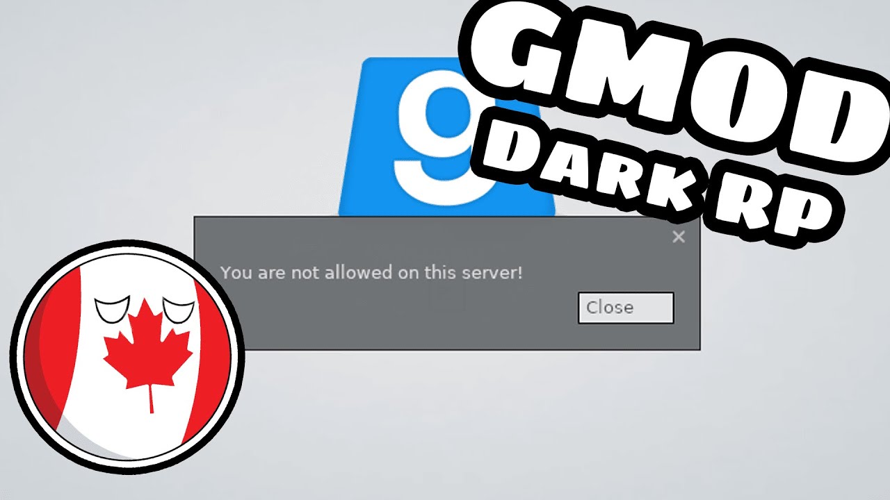 Getting Unjustly Banned from Gmod Servers - YouTube