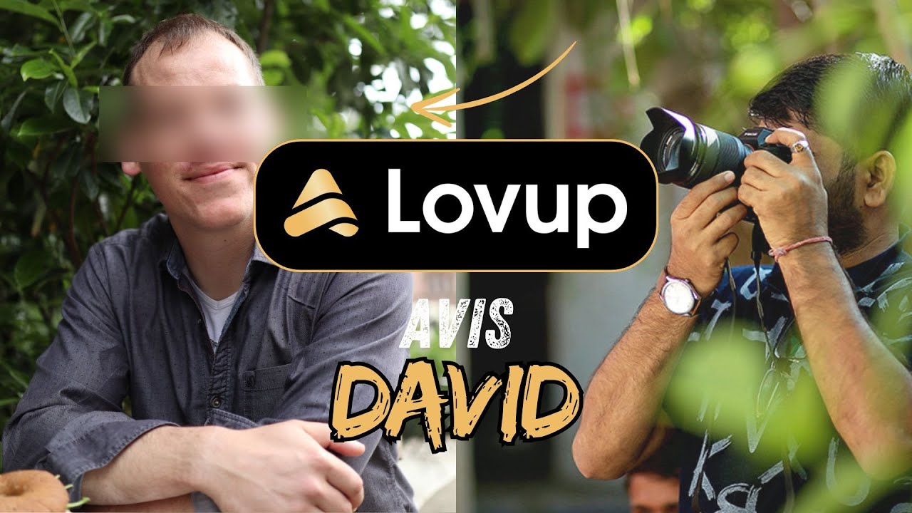 Témoignage [David] Il raconte son expérience positive de shooting photo avec Lovup - YouTube